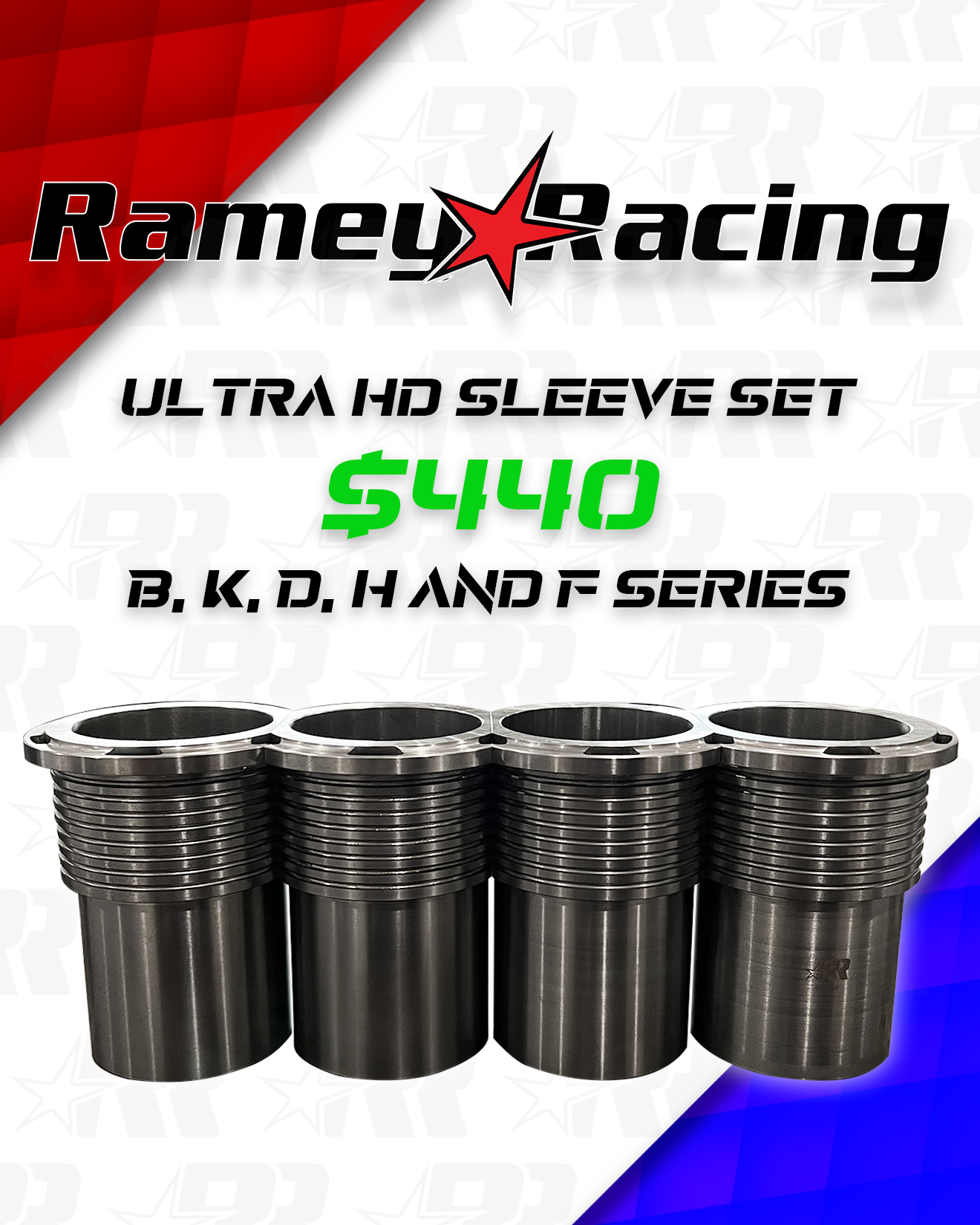 *Memorial Day* RameyRacing Ultra HD Sleeve Set - RameyRacing