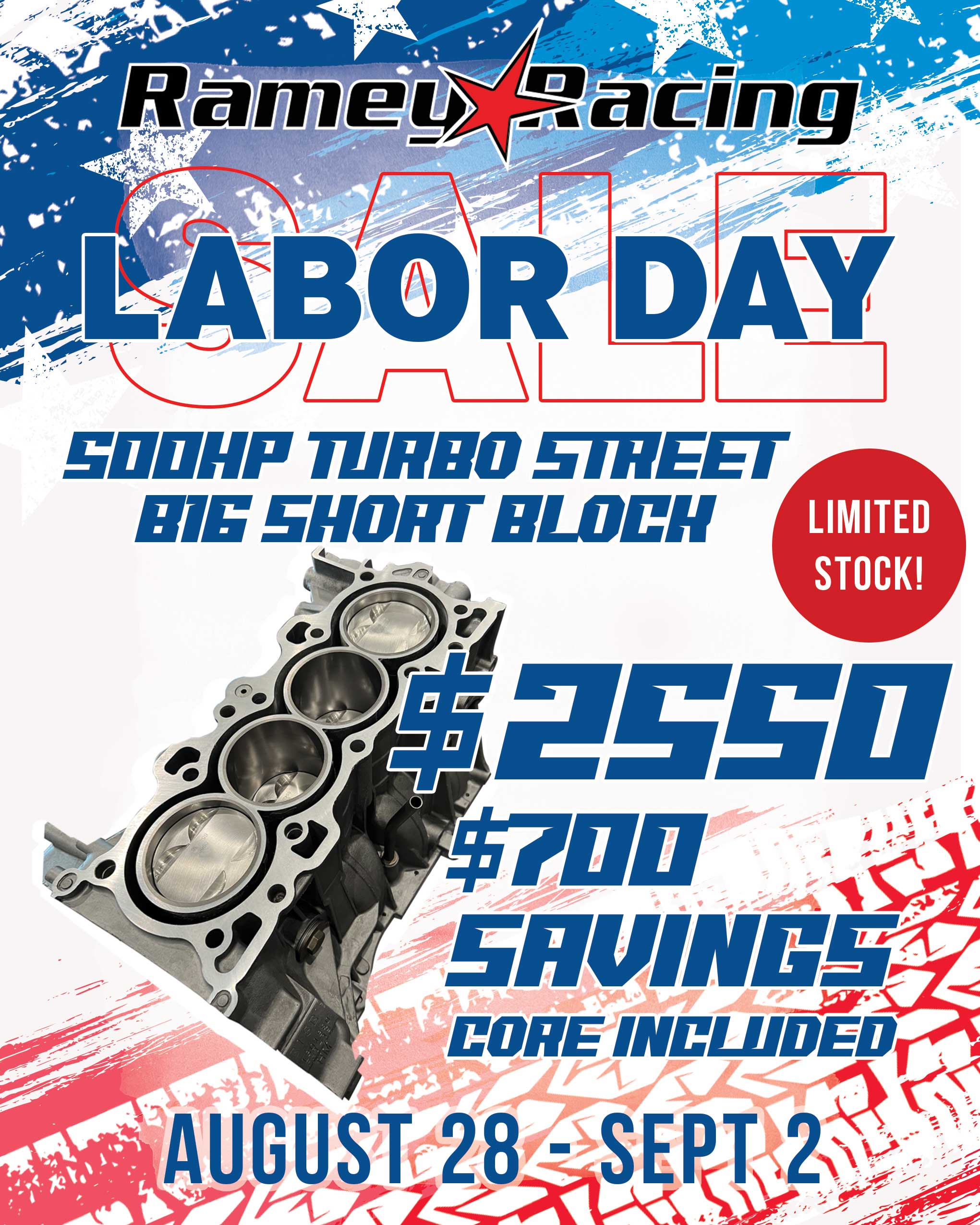 *Labor Day* RameyRacing 500HP Turbo Street (B-Series) - RameyRacing